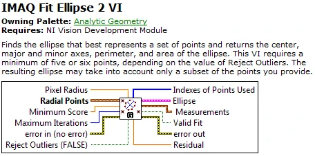 NI LabVIEW Vision Overlay Rotated Ellipse覆盖旋转椭圆 - 哔哩哔哩