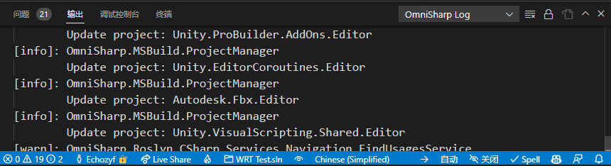 Unity+VSCode配置/OmniSharp Error解决 - 哔哩哔哩