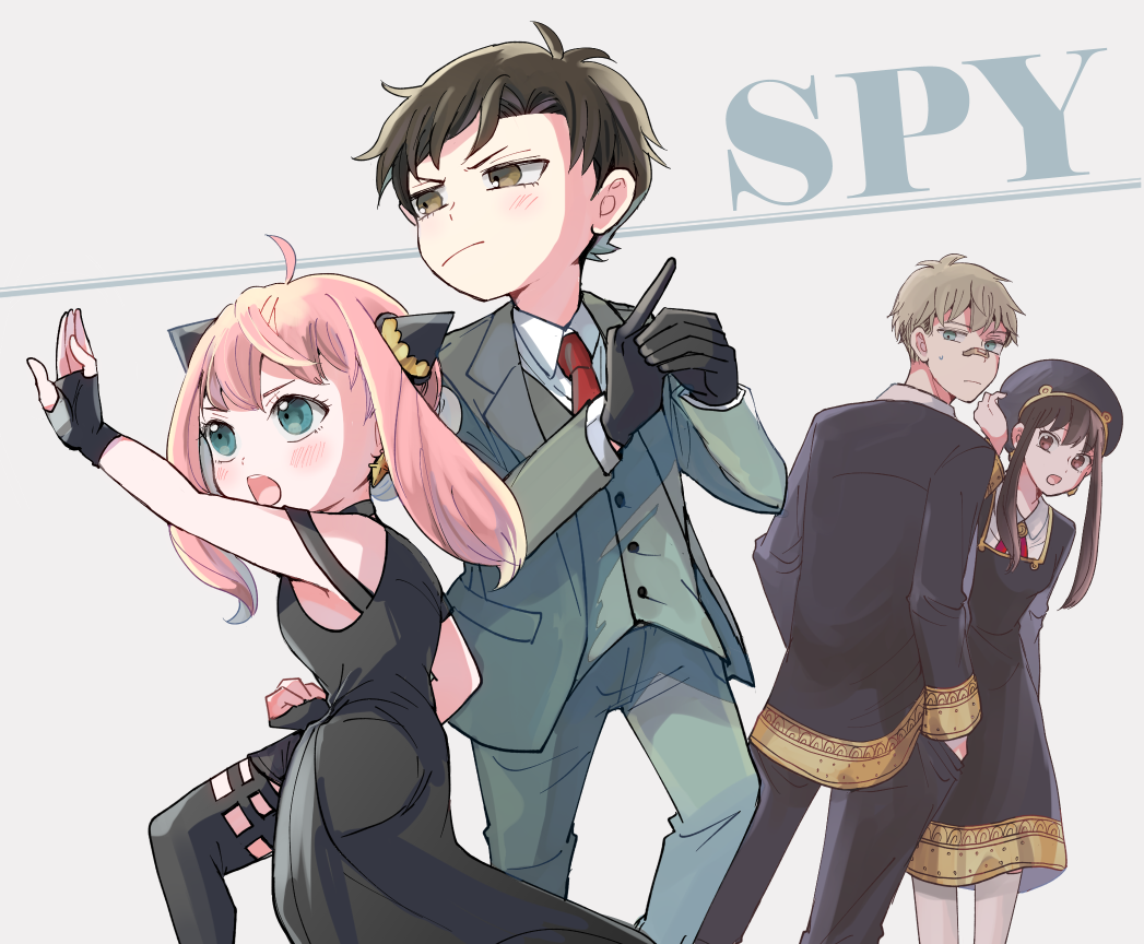 【美图推荐】黄昏、约尔、阿尼亚 。《间谍过家家（SPY×FAMILY）》爹强妈猛我无敌。 - 哔哩哔哩