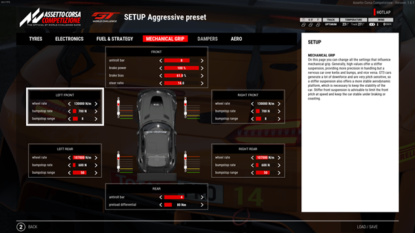 【新手必看！】手把手教你ACC赛车调校(1.9版本已更新) - 哔哩哔哩