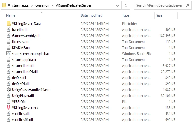 VRising服务器搭建配置&存档备份流程 - 哔哩哔哩