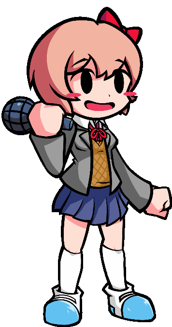 FNF超优质联动模组- Doki Doki Takeover --人物之Sayori - 哔哩哔哩