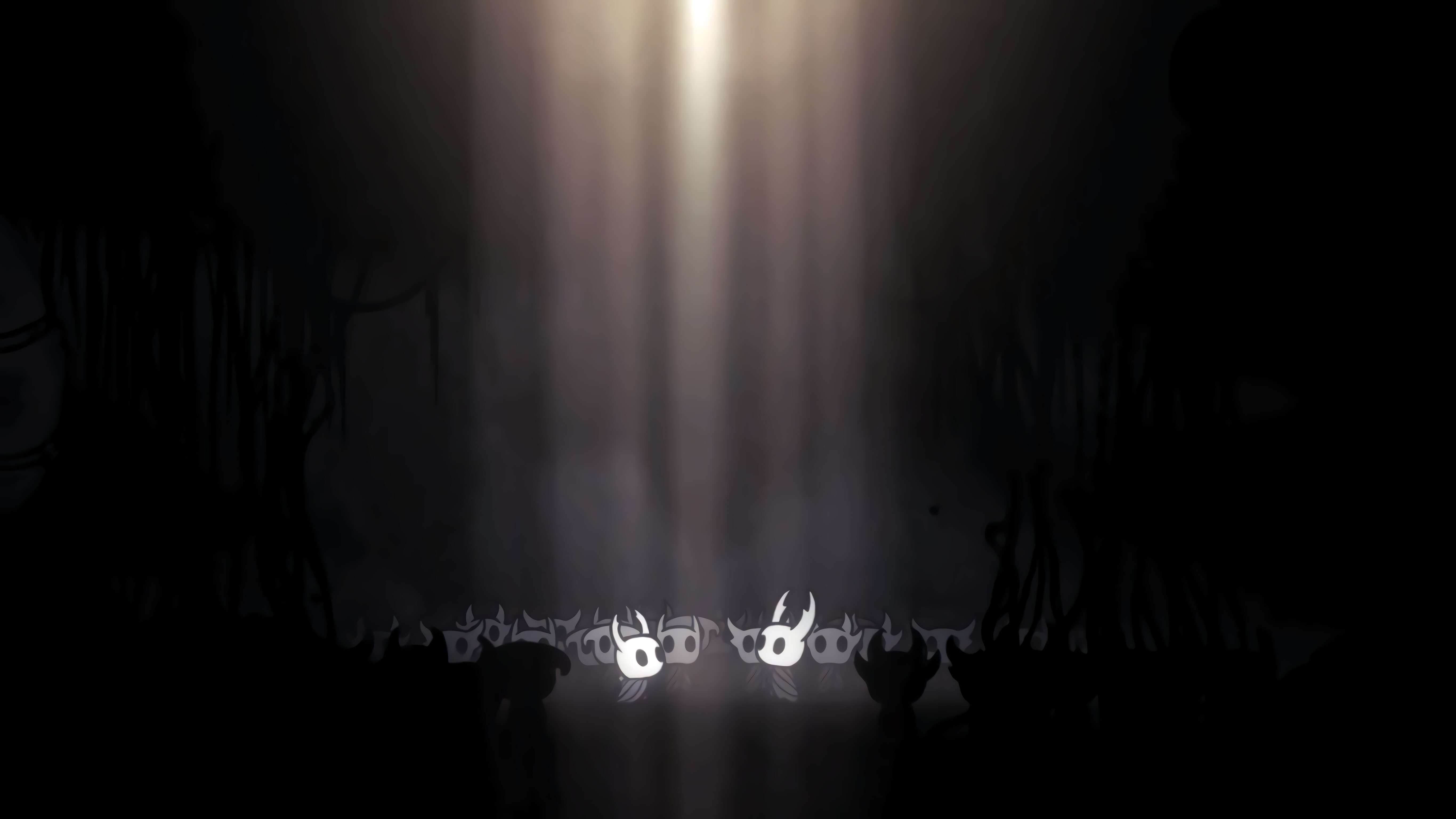 空洞骑士自制4k电脑壁纸集[图包2更新] - 哔哩哔哩