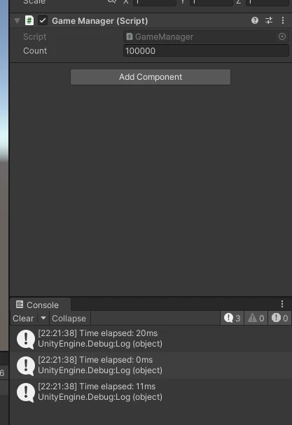 【Unity研究】SendMessage到底多慢 - 哔哩哔哩