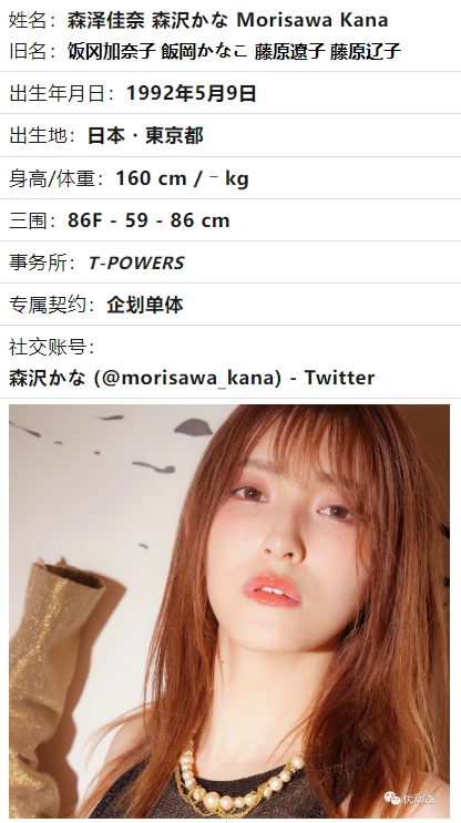 森泽佳奈 森沢かな Morisawa Kana [优百科#4] - 哔哩哔哩