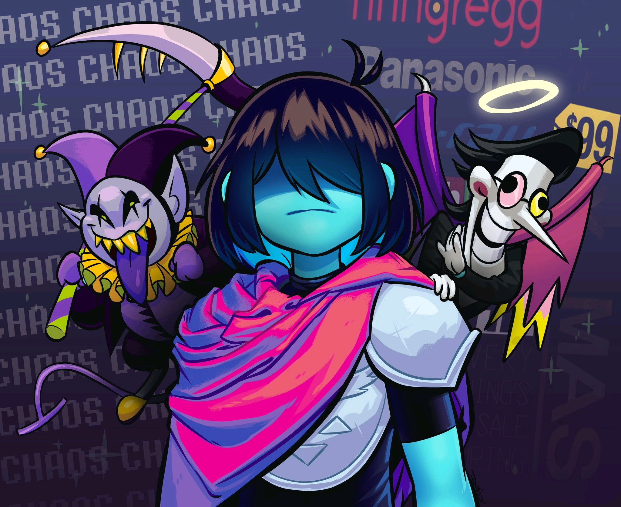 deltarune图 (￣ー￣) - 哔哩哔哩