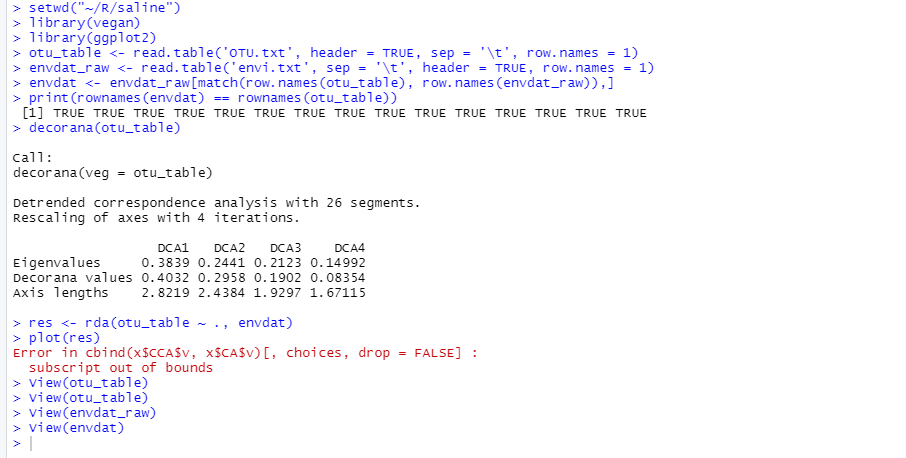 R语言RDA分析常见问题和解决方法 - 哔哩哔哩