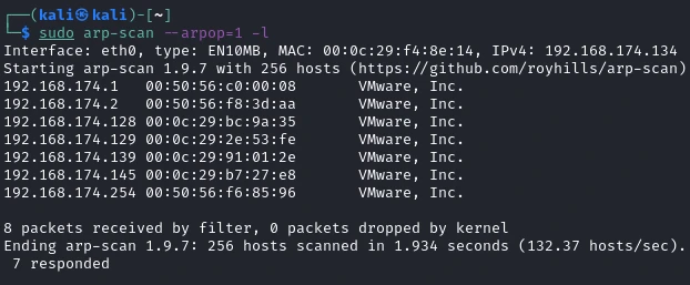 Arp-Scan全参数详细教程 Kali Linux & Termux教程 黑客入门教程 - 哔哩哔哩