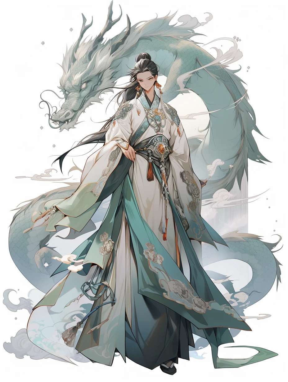 【AIGC】拟人化的中国龙 - 哔哩哔哩