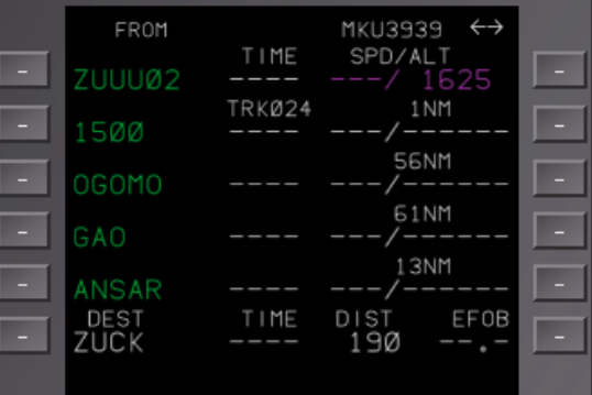 A320 MCDU - 哔哩哔哩
