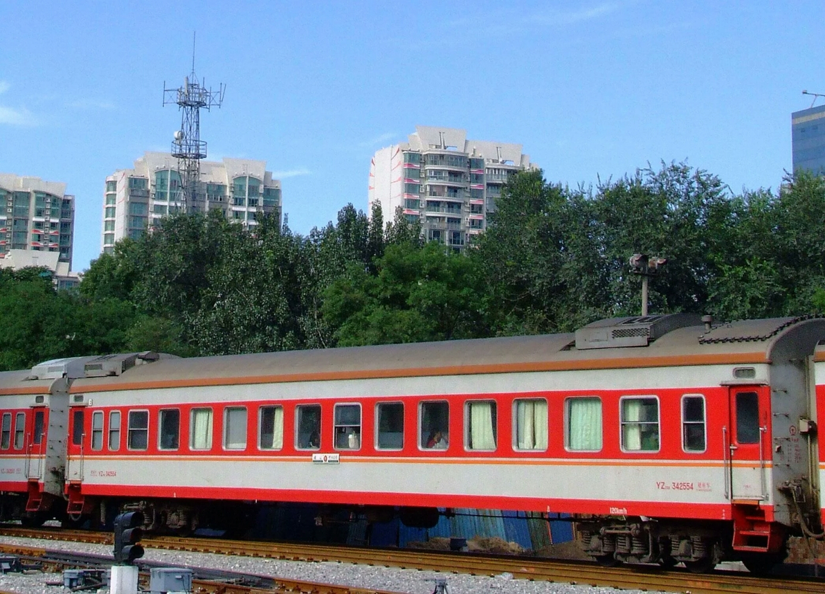 五彩斑斓的那些日子——国铁车厢原色涂装大赏 - 哔哩哔哩