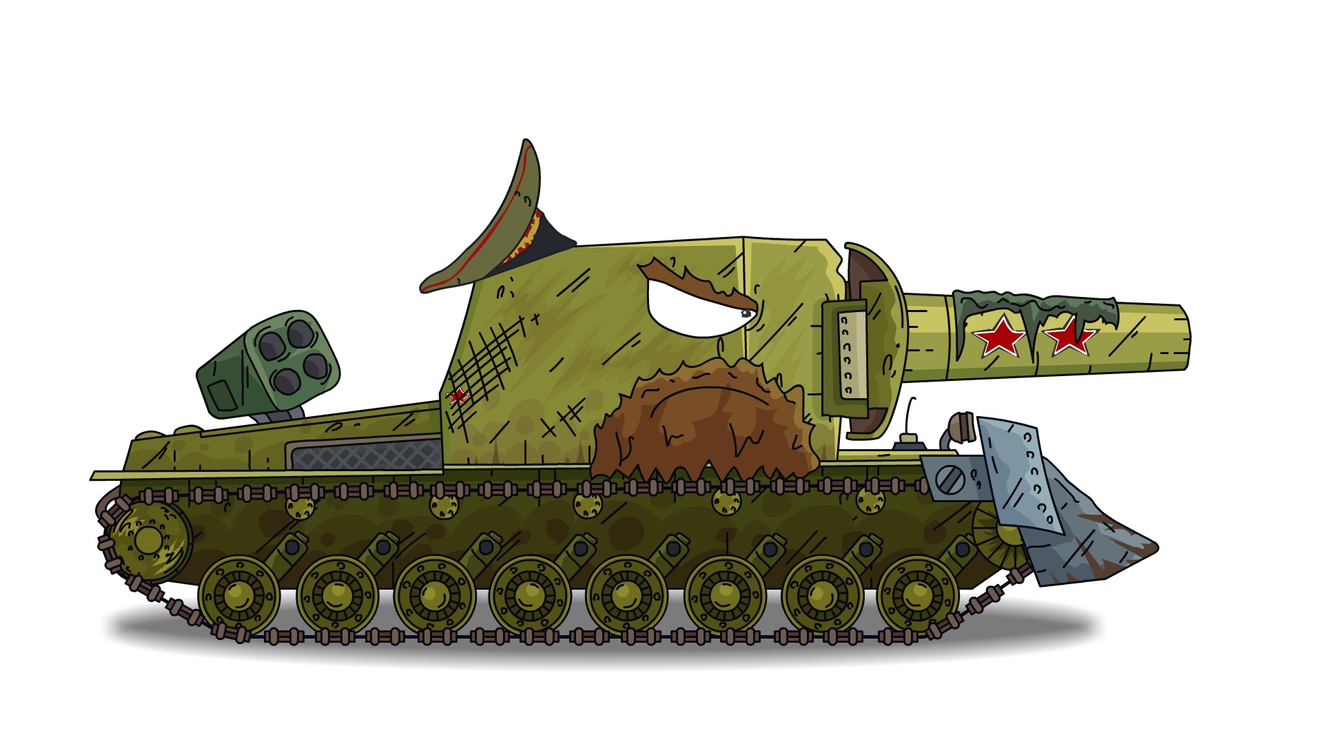 Gerand坦克动画苏系坦克素材合集 - 哔哩哔哩