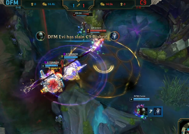 S8总决赛：日本队崛起，C9差点被掀翻，解说集体喊出了两个字！ - 哔哩哔哩