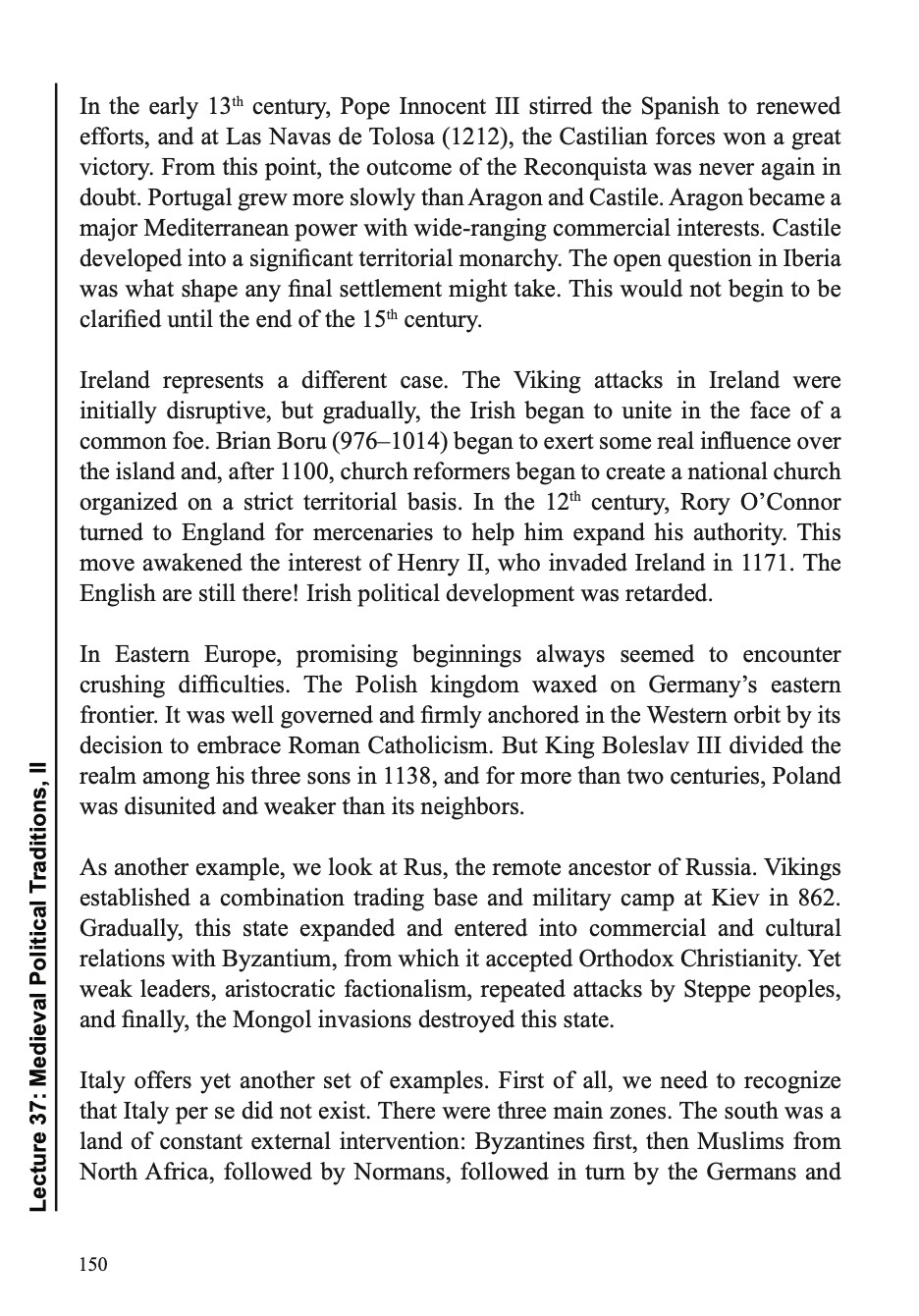 Lecture 37. Medieval Political Traditions, II - 哔哩哔哩