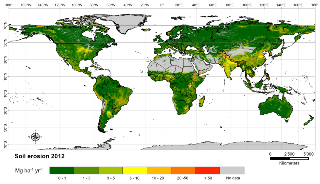 【数据共享】全球土壤侵蚀数据集 Global Soil Erosion - 哔哩哔哩