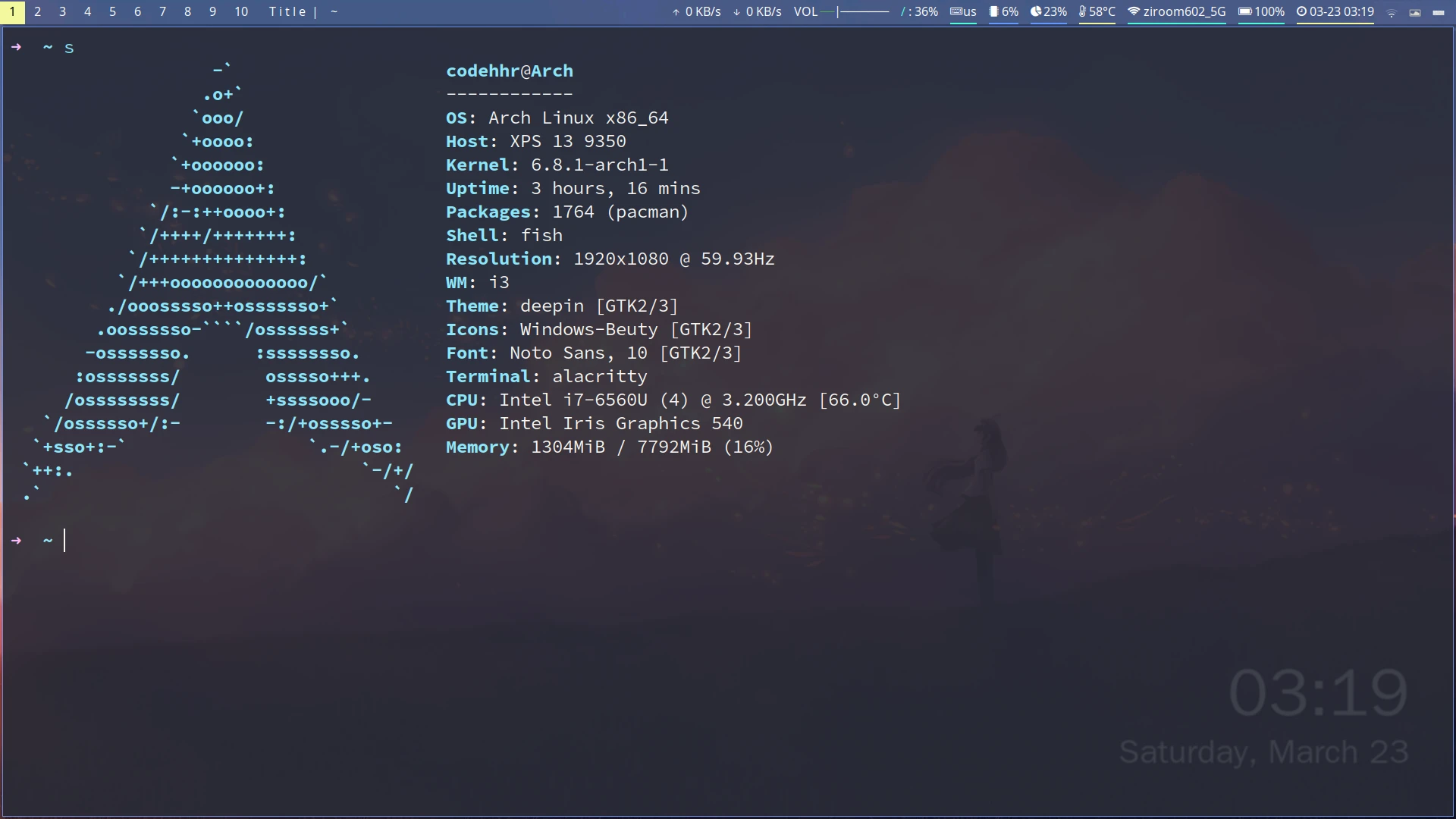 i3wm && polybar 配置 - 哔哩哔哩