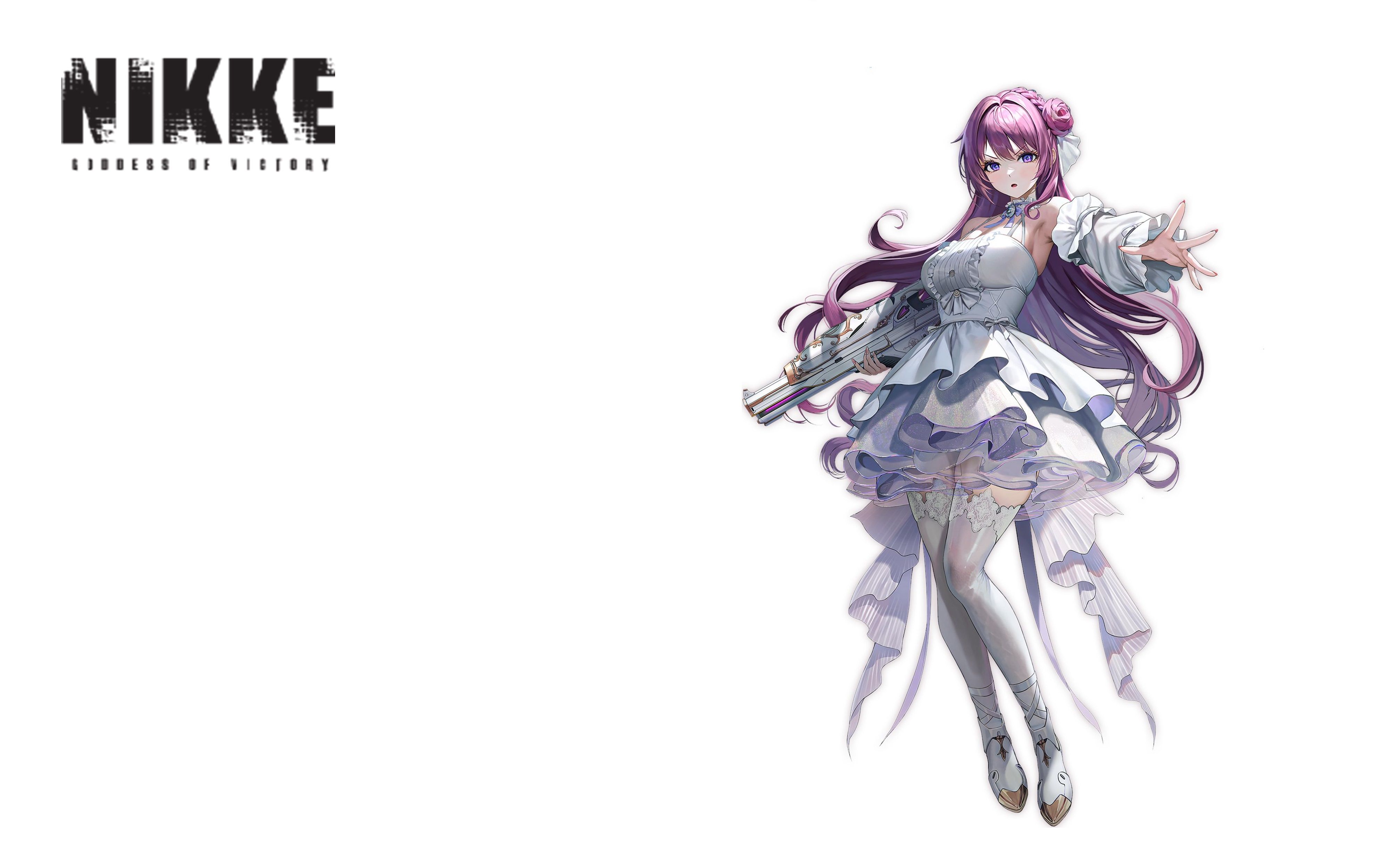 NIKKE 官方高清cg壁纸图包（截止到5.20黑白兔版本） - 哔哩哔哩