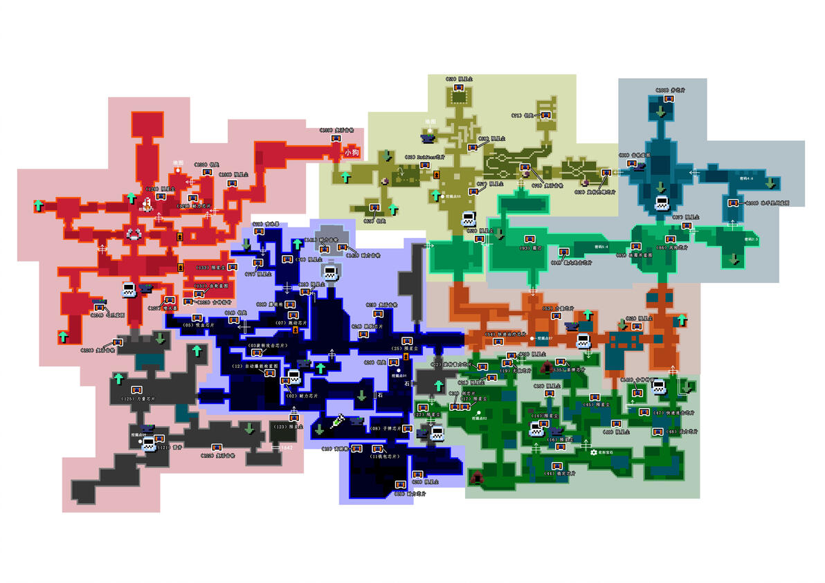 【Unsighted】全地图+全146宝箱收集位置 - 哔哩哔哩