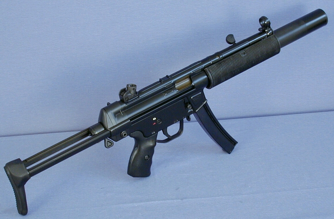 轻武器科普之H&K MP5SD冲锋枪 - 哔哩哔哩