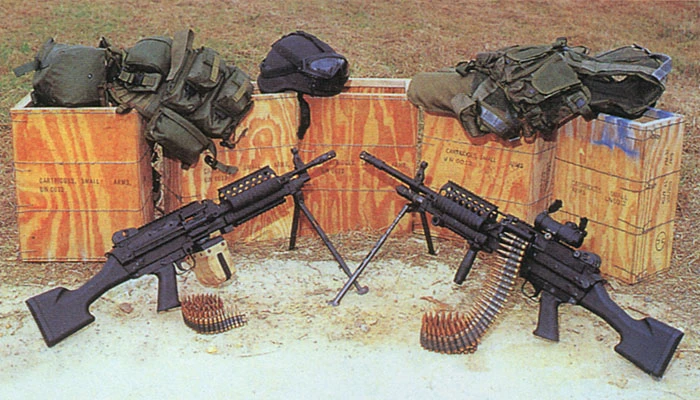 【轻武器科普】美国Mk48 MOD 0/1轻机枪简介 - 哔哩哔哩