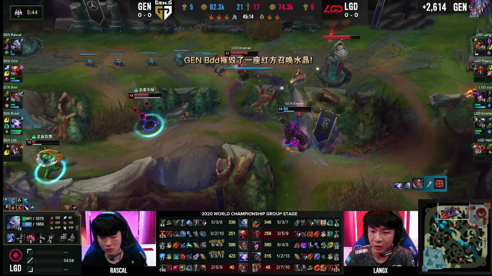 S10小组赛首日LPL三战两负，JDG惨败，没了SKT的LCK要崛起？ - 哔哩哔哩