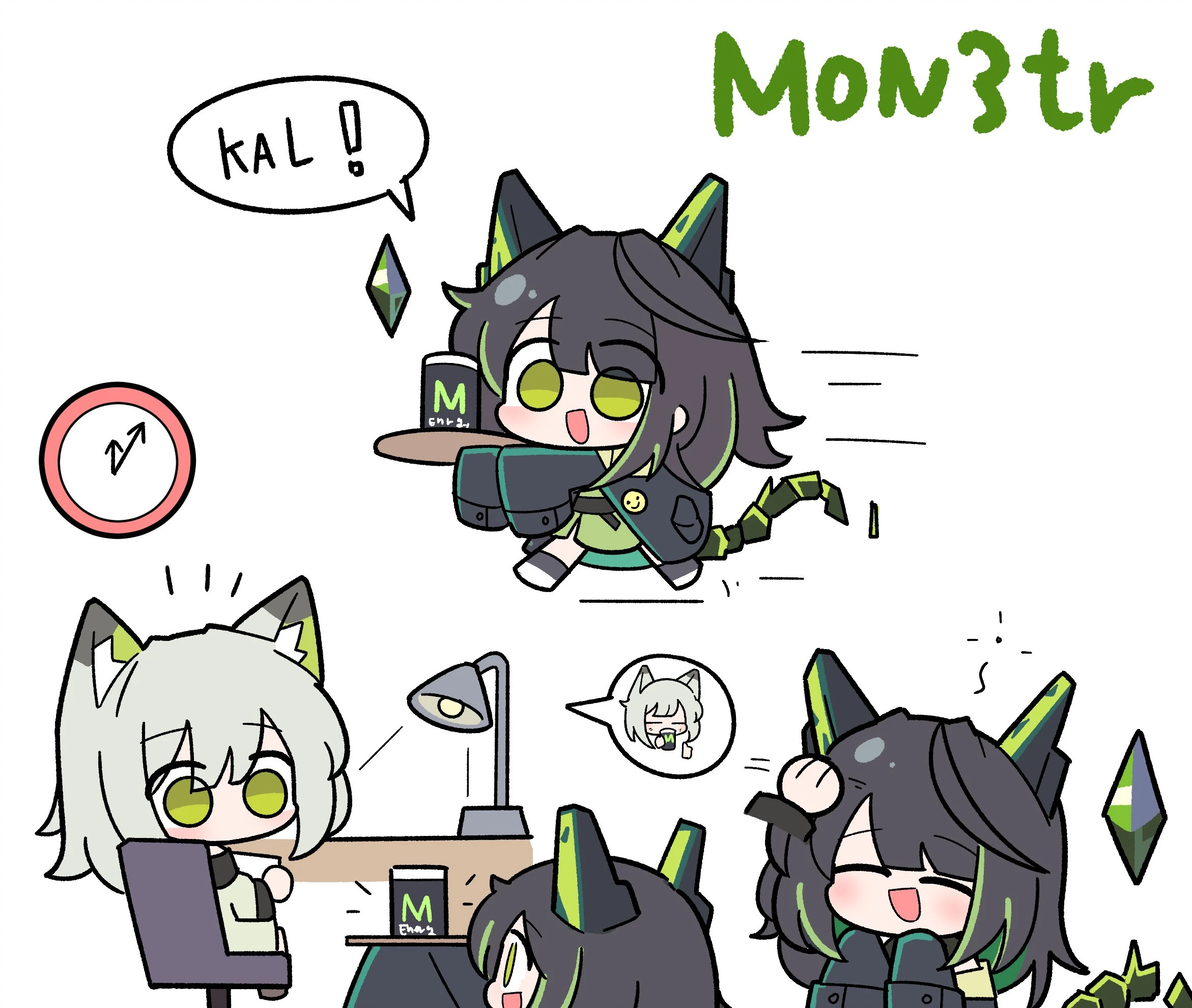 【明日方舟】推特同人图搬运 1173 & Mon3tr专题 2 - 哔哩哔哩
