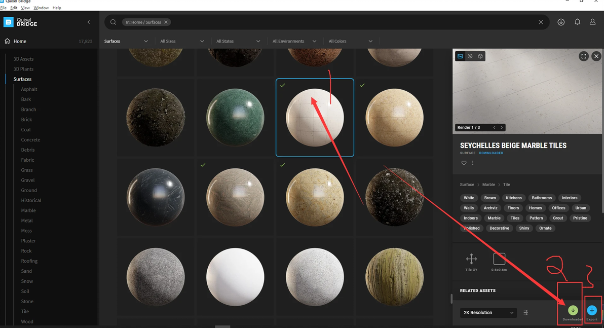 从Quixel Megascans通过bridge到unity的安装教程（保姆操作） - 哔哩哔哩