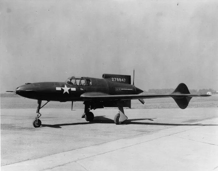 战机科普：XP-55战斗机 - 哔哩哔哩