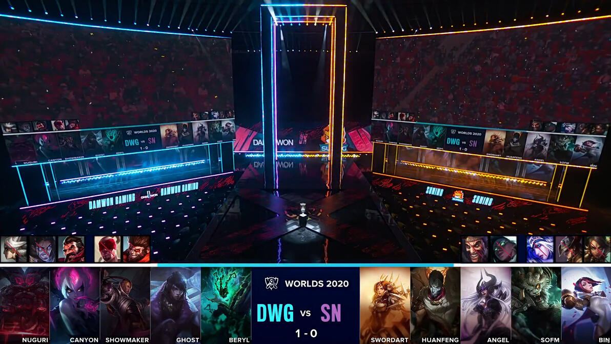 英雄联盟全球总决赛S10战报丨SN折戟沉沙，DWG夺冠，LCK五冠重回第一赛区！ - 哔哩哔哩
