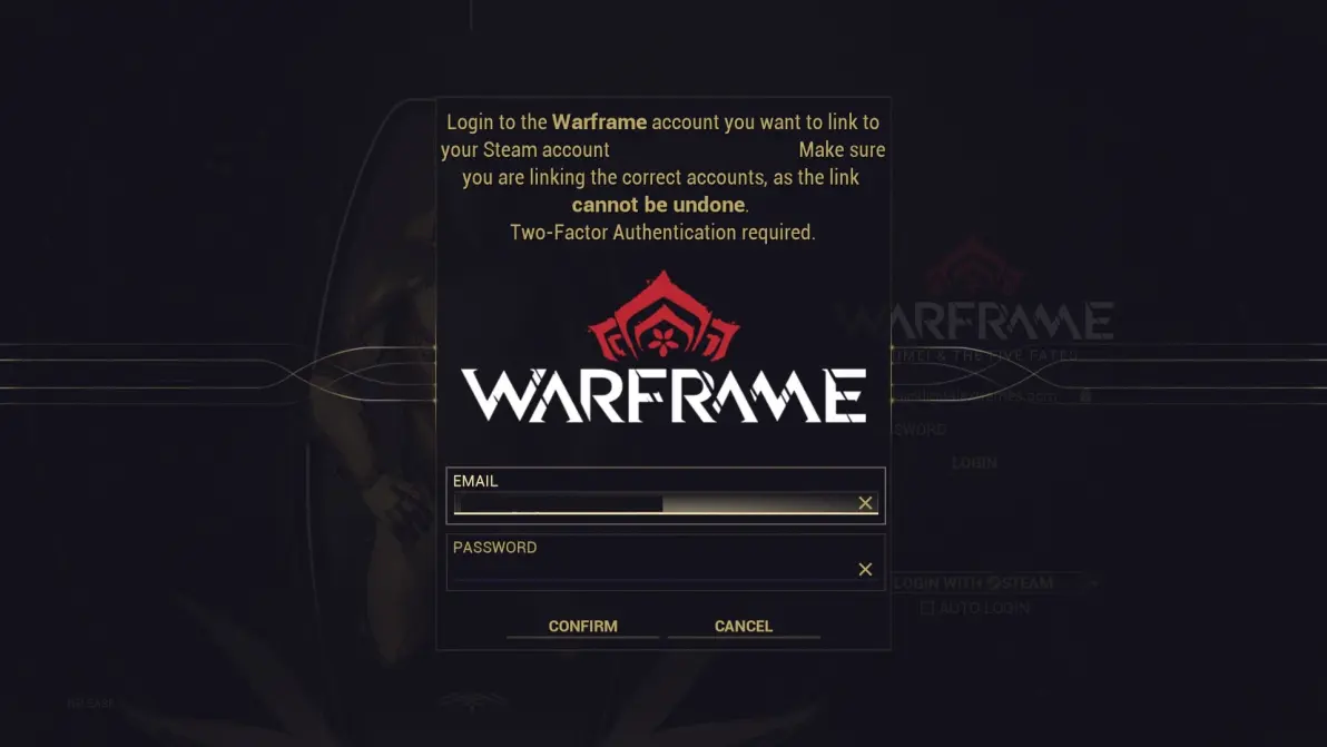 【Warframe】Steam 账号绑定和自动登录功能（随着《Koumei 与五运》更新一起到来） - 哔哩哔哩