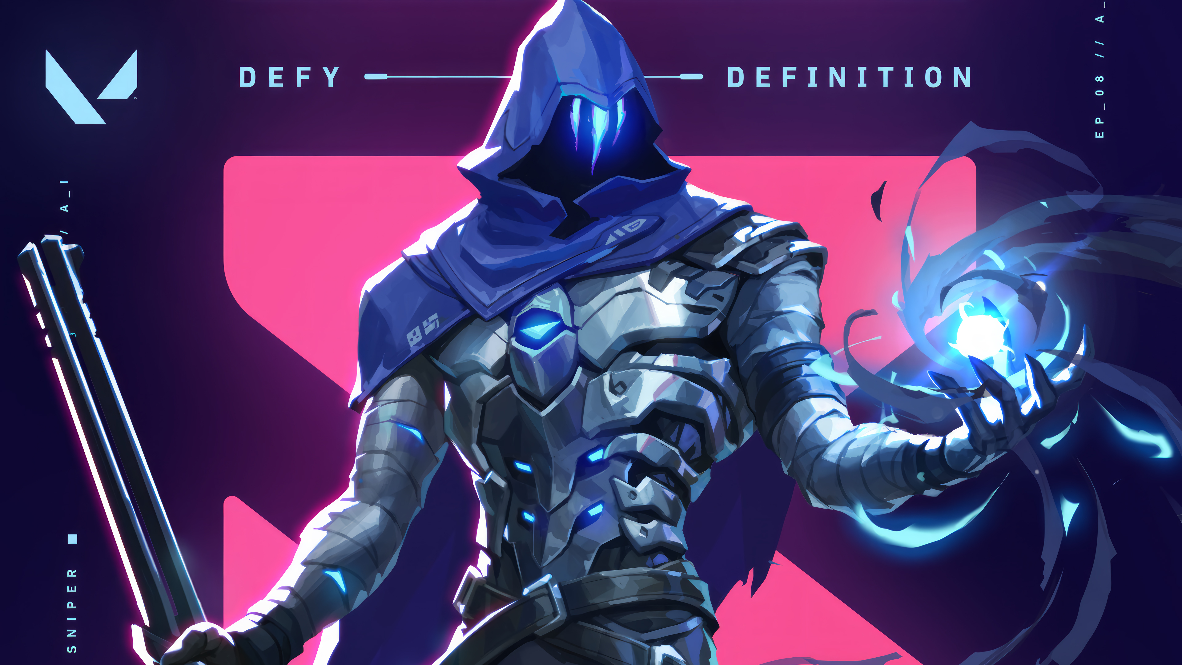 无畏契约（Valorant）| 第八赛季（Episode 8）| 幽影（Omen）| 4K 8K 电脑 手机 壁纸 - 哔哩哔哩