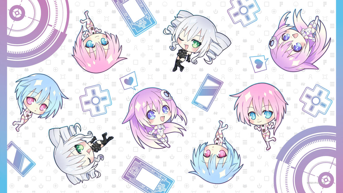 超次元游戏海王星SVS（游戏CG原图第九期） - 哔哩哔哩