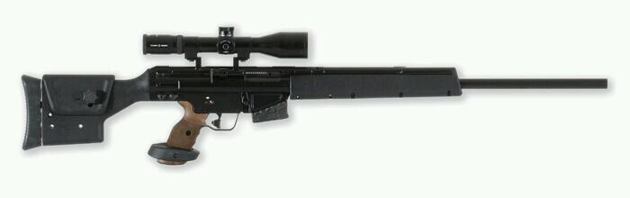 轻武器科普之PSG-1狙击步枪——世界上最精确的半自动步枪? - 哔哩哔哩