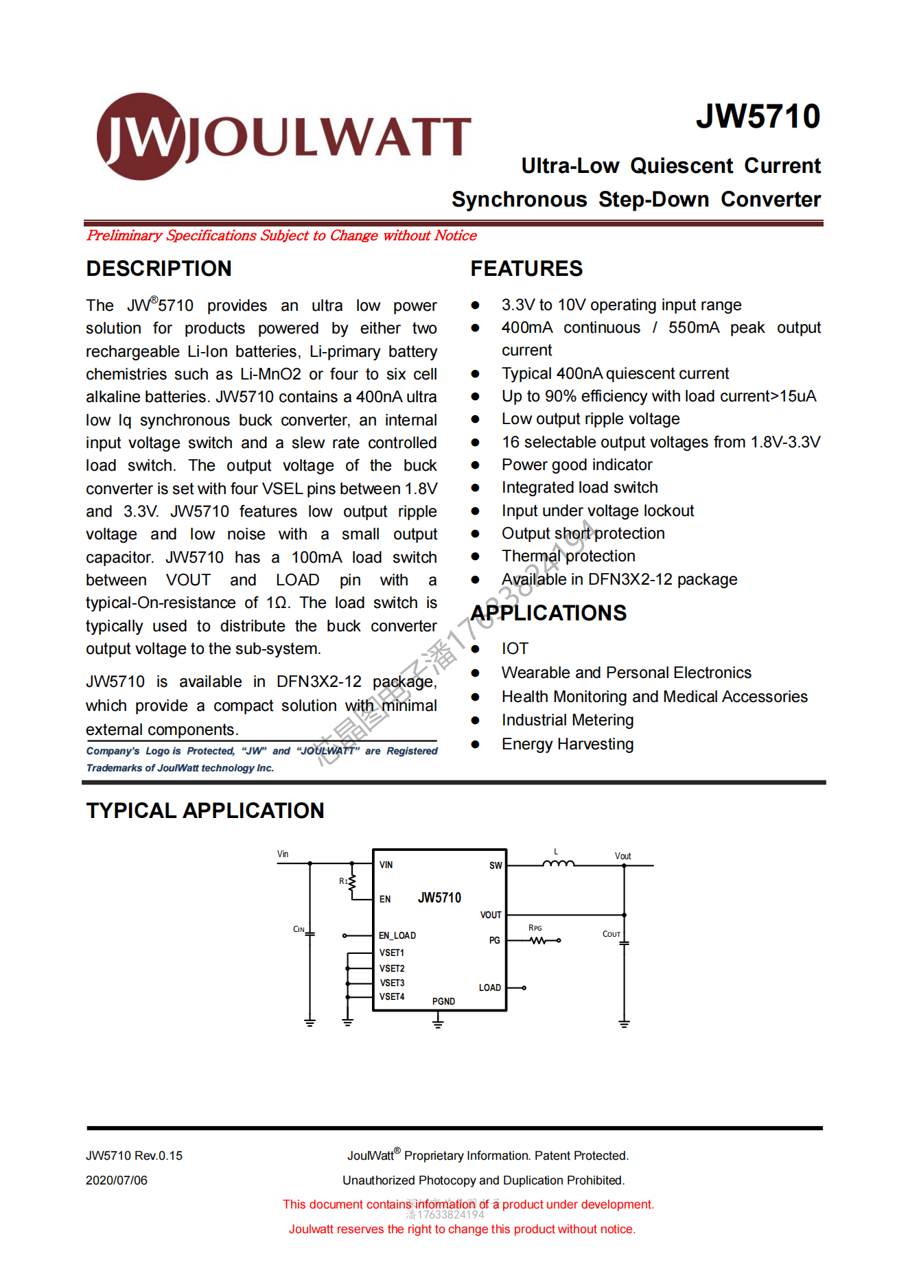 杰华特超低功耗DC－DC，JW5710兼容TPS62745 - 哔哩哔哩