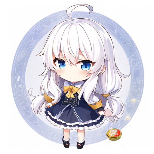 【NovelAI】100张伊蕾娜Q版头像分享 - 哔哩哔哩