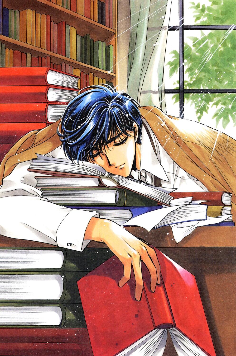 【高清资源】CLAMP原画集① - 哔哩哔哩