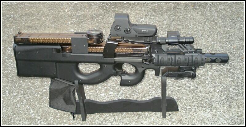 轻武器科普之P90——世界上第一支PDW - 哔哩哔哩