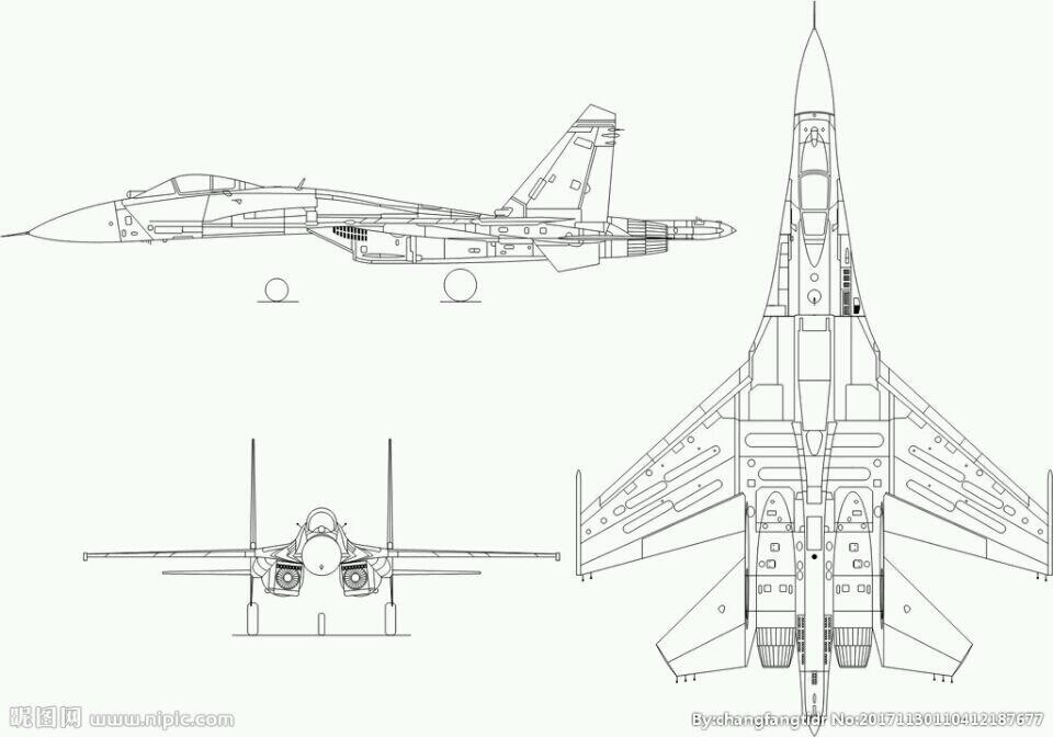 分享一些战机三视图(现代篇) - 哔哩哔哩