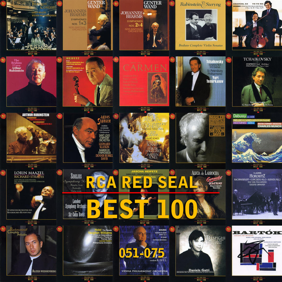 BMG出品《立体声古典名厂RCA百张不朽名盘系列》RCA RED SEAL BEST100 - 哔哩哔哩