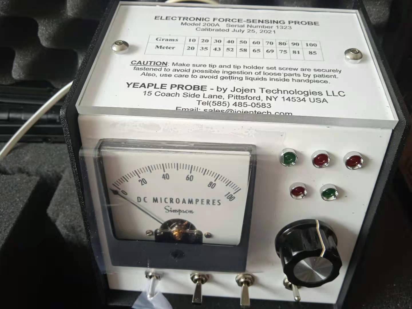 Yeaple探针200A电子压力敏感探针Yeaple Probe Jojen Technologies LLC - 哔哩哔哩