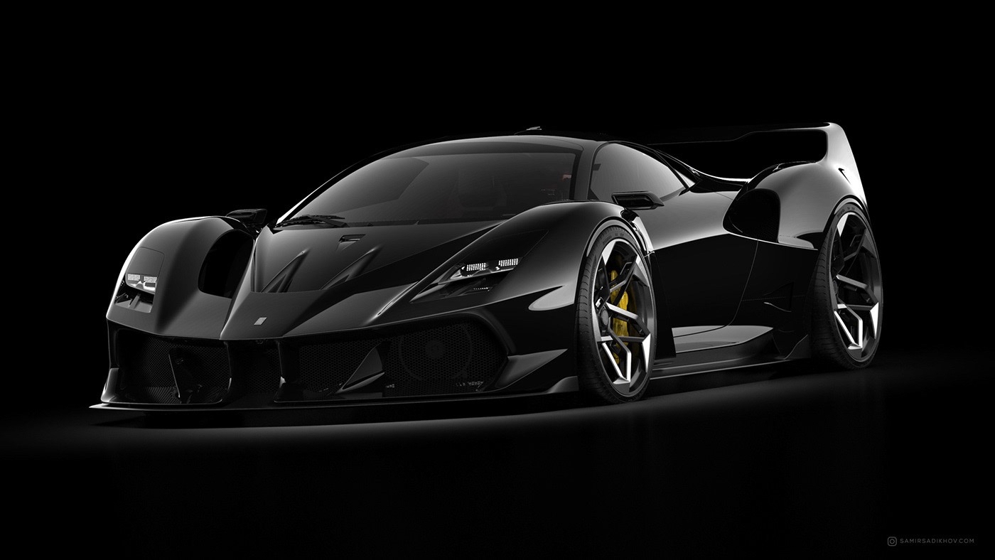 【概念设计】法拉利/Ferrari F4T（2017） - 哔哩哔哩