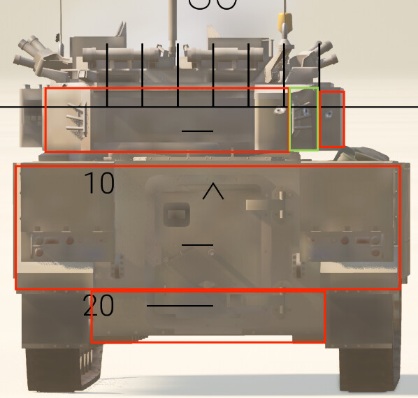 【SQUAD】针对ZBD-04A，30mm穿甲弹在100m范围上的载具弱点手册 - 哔哩哔哩