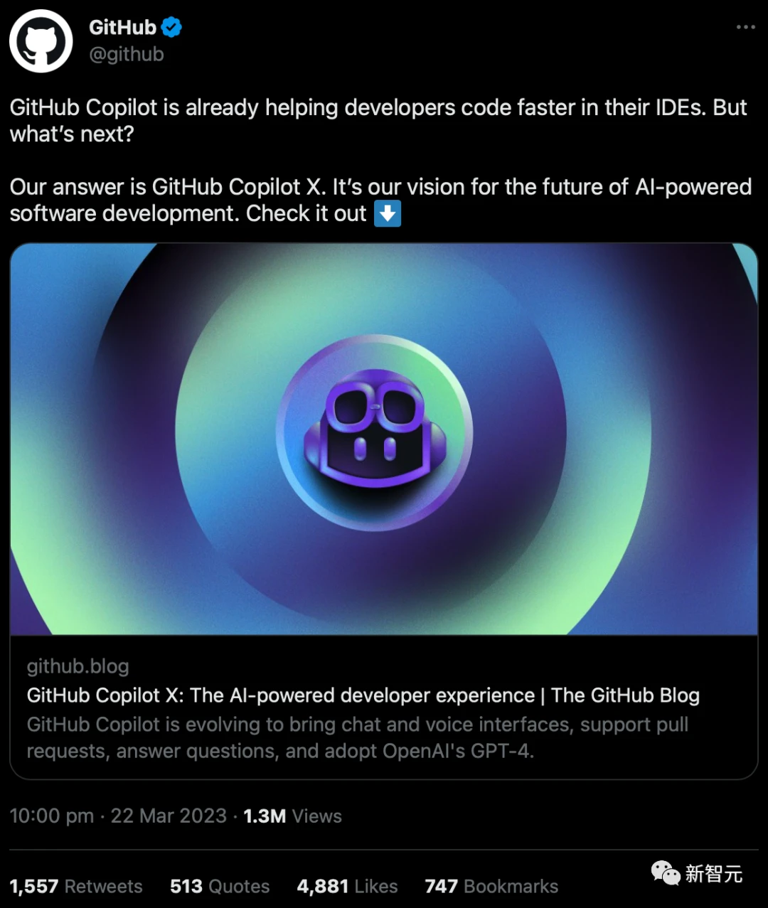 GPT-4 Copilot X震撼来袭！AI写代码效率10倍提升，动嘴写代码不再是梦! - 哔哩哔哩