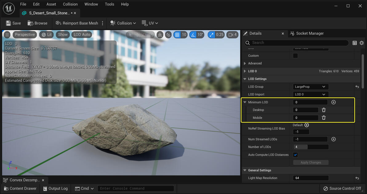 UE5管理内容-根据平台设置LOD - 哔哩哔哩
