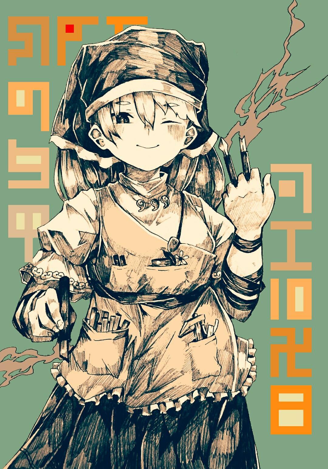 孤立无援造就的造形神P2——埴安神袿姬（70P） - 哔哩哔哩