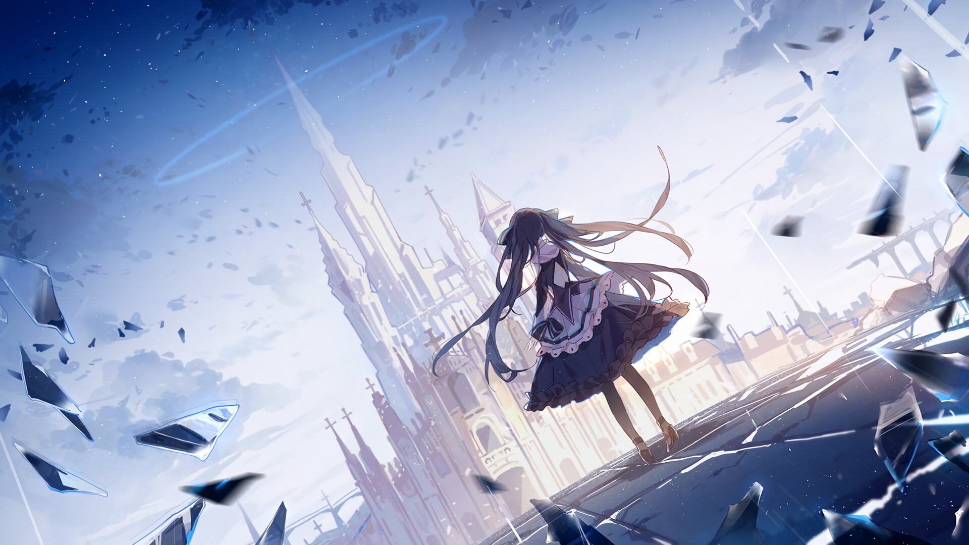 [Arcaea]故事模式里的插图(第一部分）（AI画质提升） - 哔哩哔哩