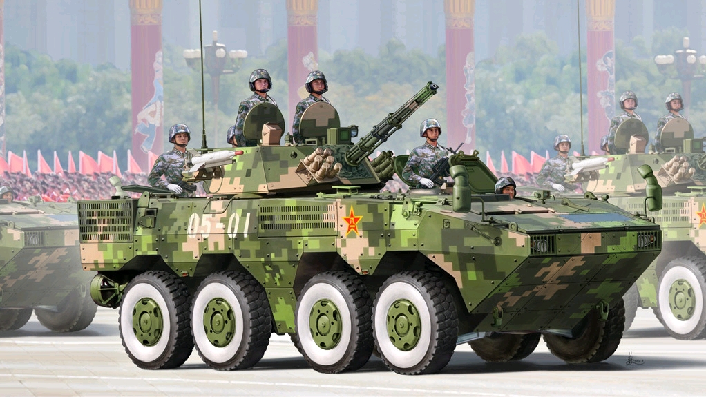【军事科普】国版“斯崔克”：ZBL-08式8*8轮式步兵战车 - 哔哩哔哩