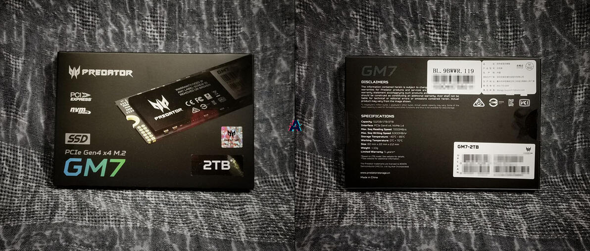 国产固态硬盘宏基GM7 2T SSD的选购经历和后悔之处 - 哔哩哔哩