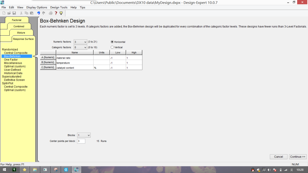 Box-Behnken 设计（BBD）-手把手教学 - 哔哩哔哩