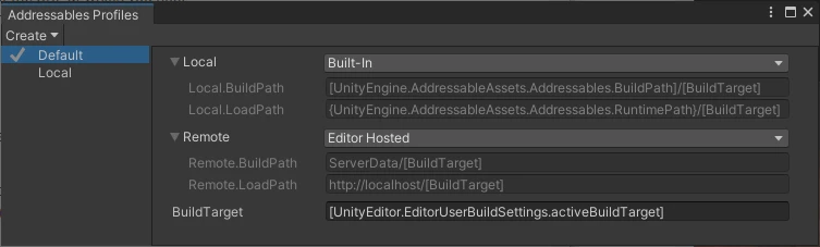 Unityaddressableprofile Variables配置文件变量 哔哩哔哩